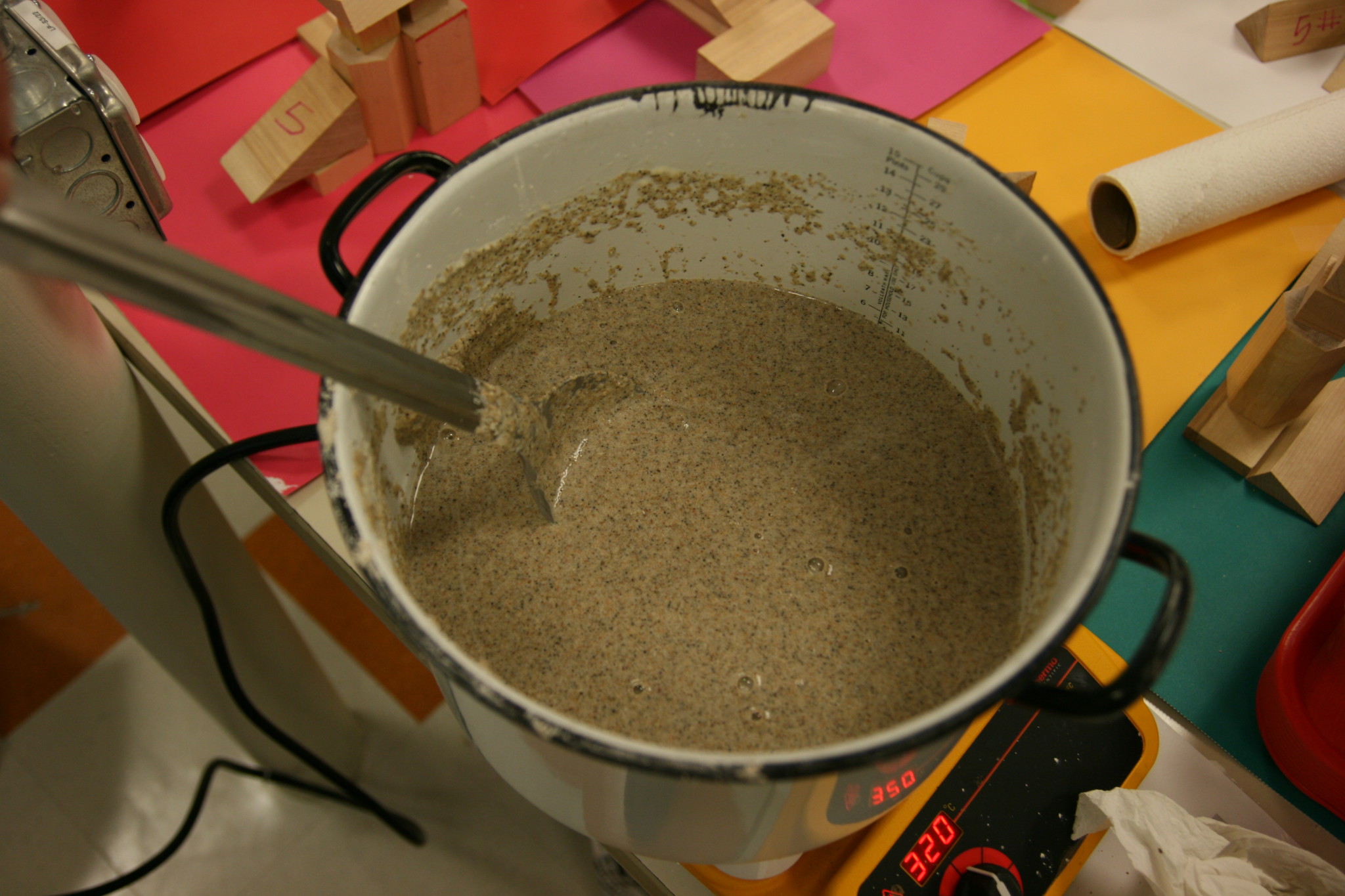Kindergarten Sculpts with Sand - Creativity Lab – Making in School